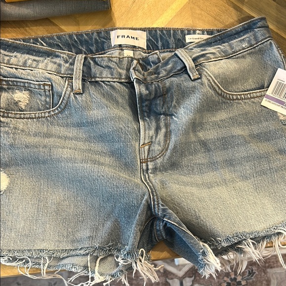 Frame Denim | Shorts | Frame Light Blue Denim Shorts | Poshmark